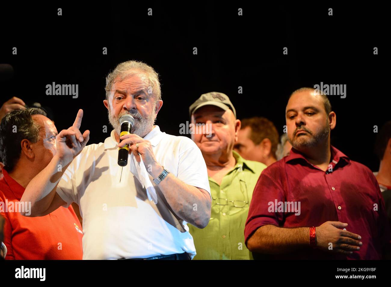 Lula da Silva, former president of Brazil portrait. Luiz Inacio da ...