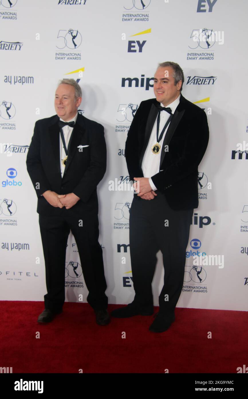2022 International Emmy’s, New York Midtown Hilton, 1335 6th Ave, New ...