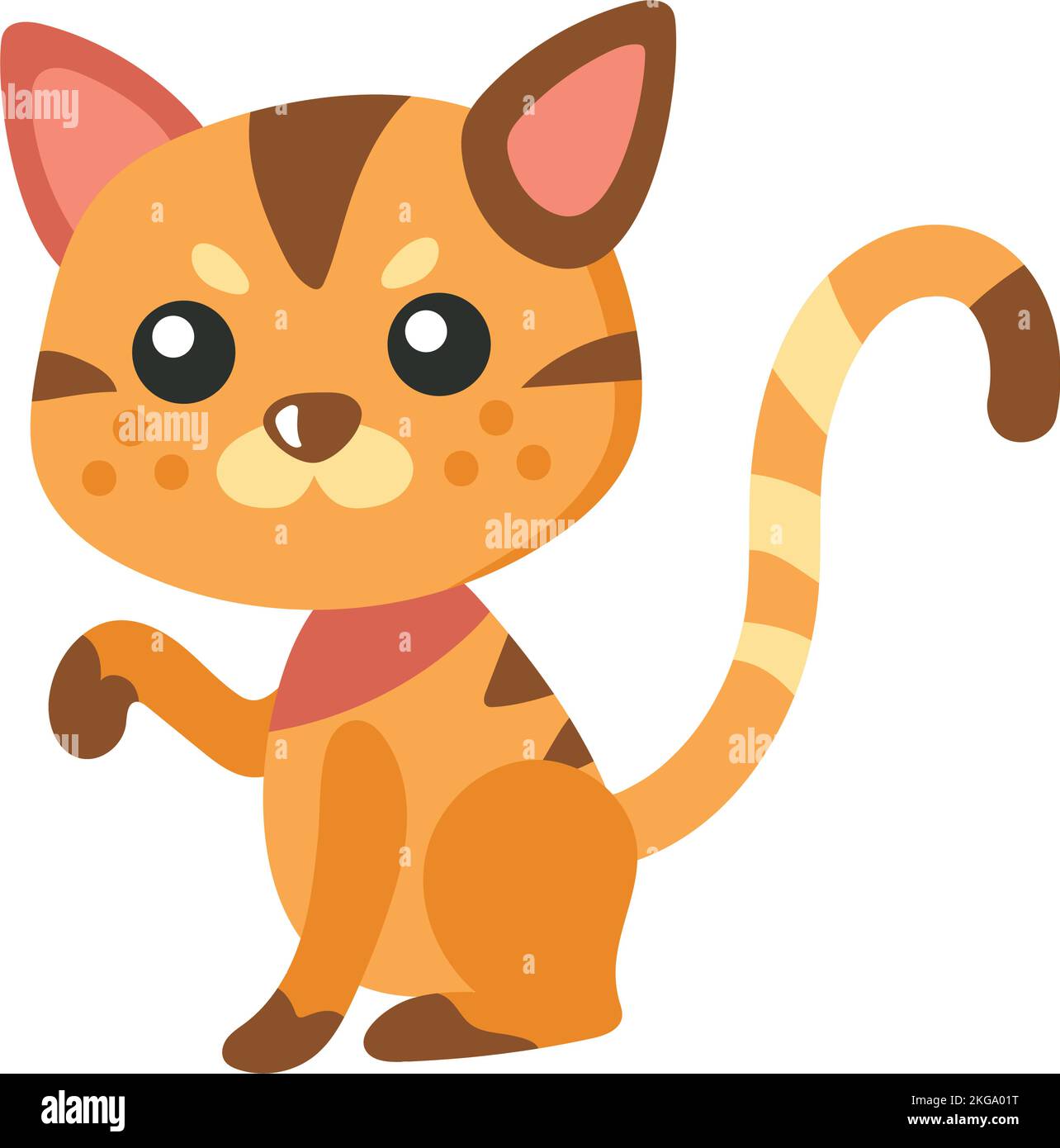 cute cat animal Stock Vector Image & Art - Alamy