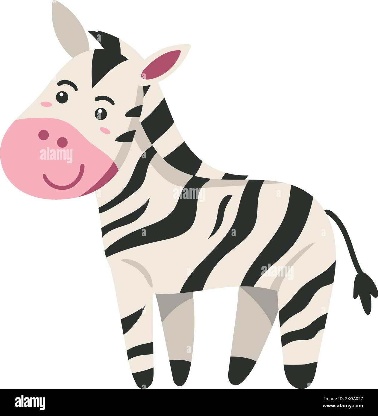 cute zebra animal Stock Vector Image & Art - Alamy