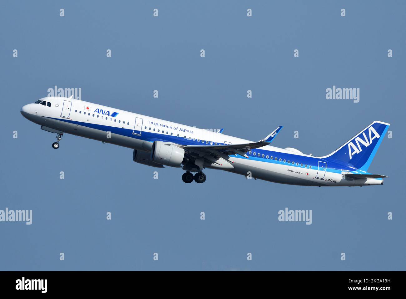 All nippon airways a321neo hi-res stock photography and images - Alamy