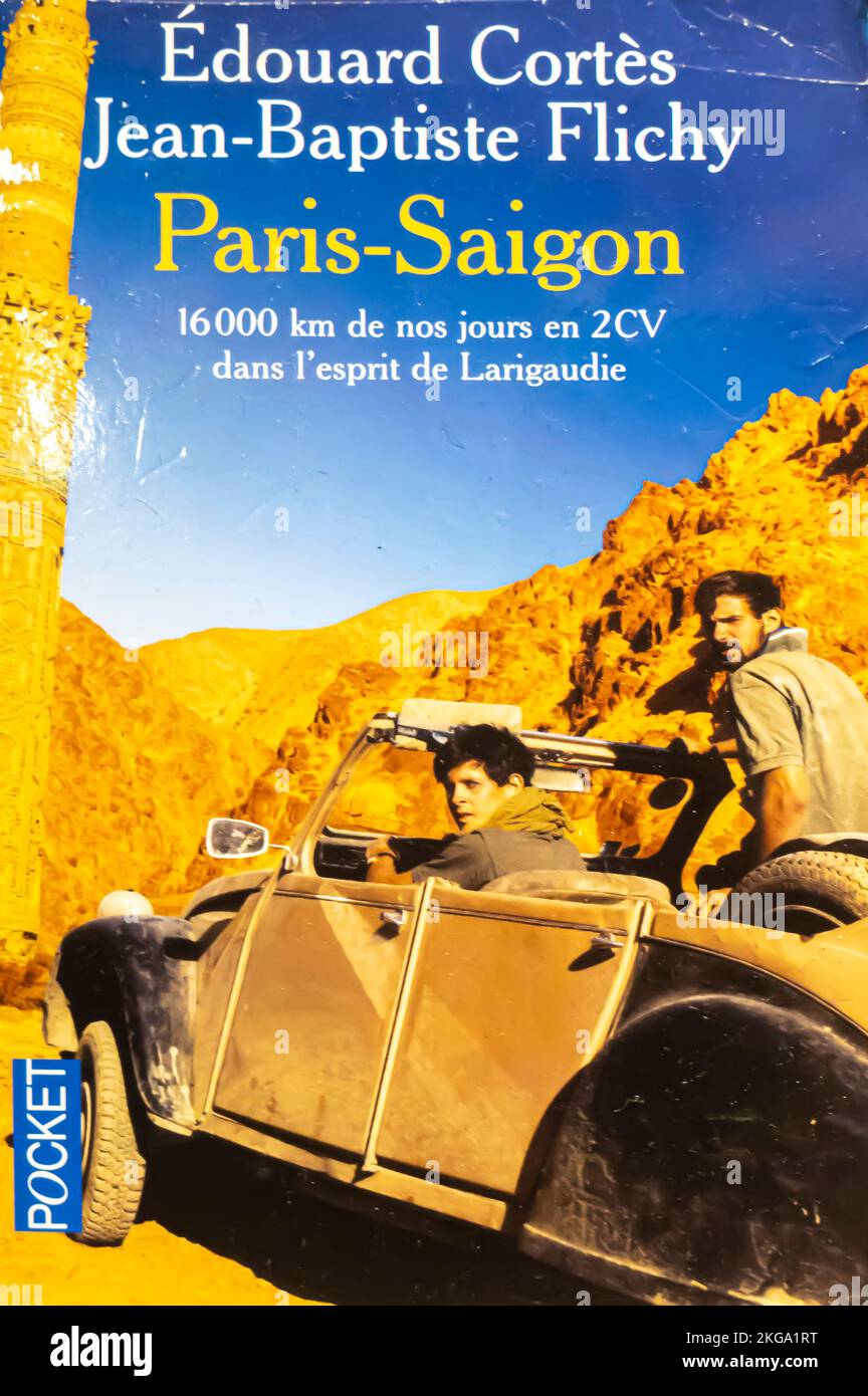 Paris-Saigon by Cortès, Edouard; Flichy, Jean-Baptiste. Book cover ...