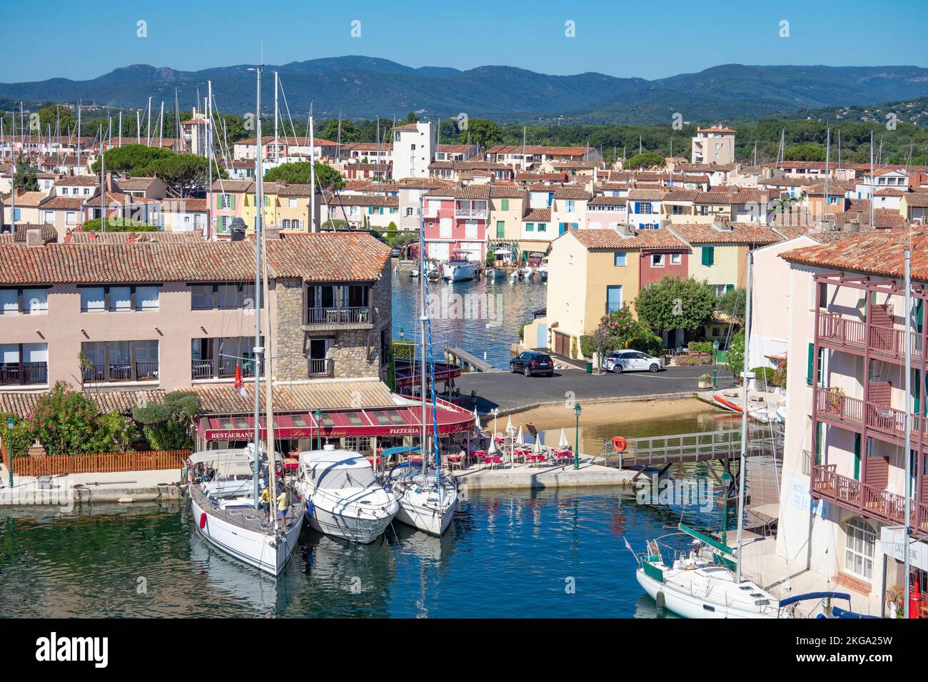 Port-Grimaud, French Riviera, France, Europe Stock Photo - Alamy