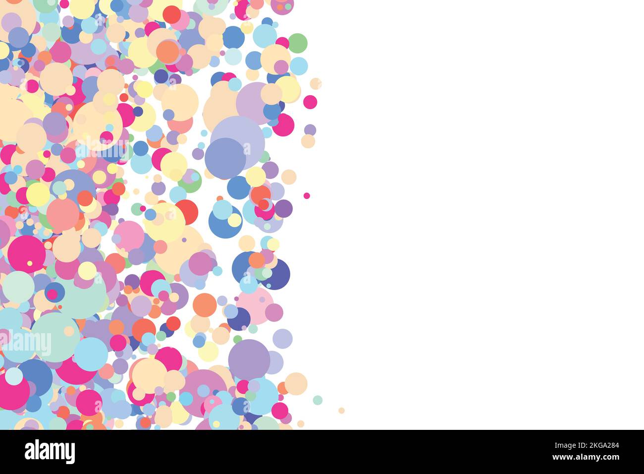 Light multicolor background, colorful vector texture with circles ...