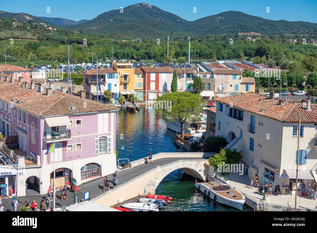 Port-Grimaud, French Riviera, France, Europe Stock Photo - Alamy