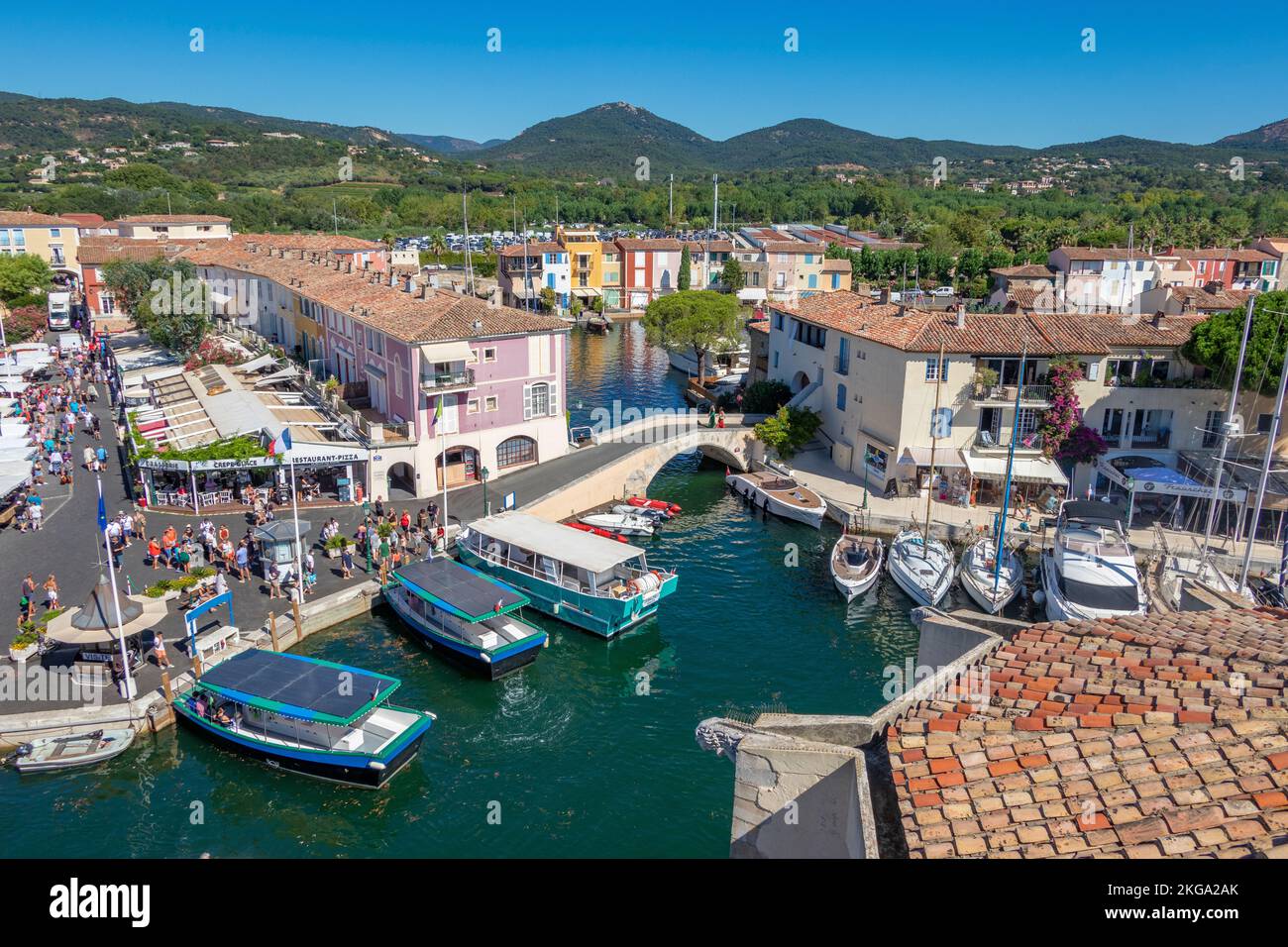 Port-Grimaud, French Riviera, France, Europe Stock Photo - Alamy