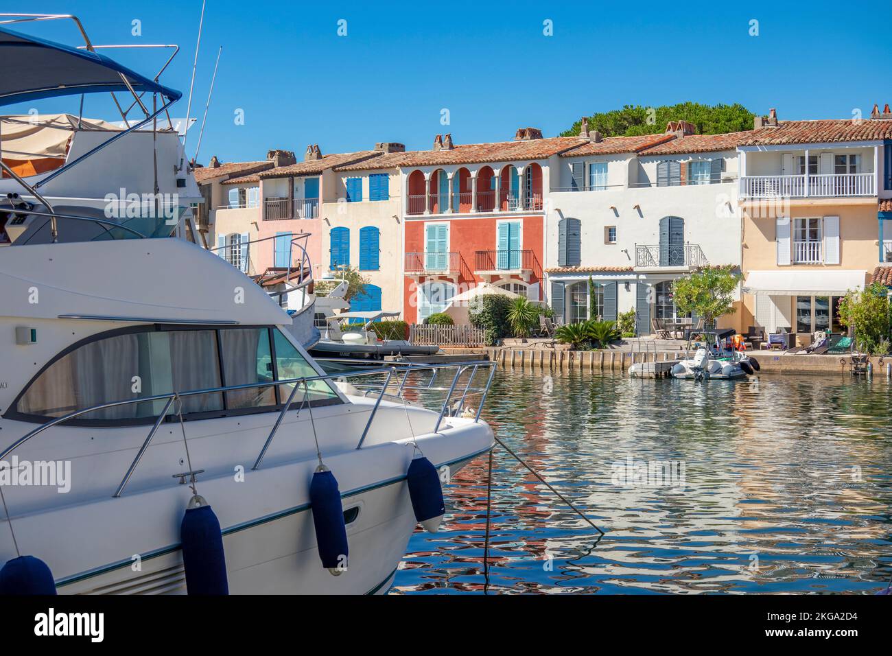 Port-Grimaud, French Riviera, France, Europe Stock Photo - Alamy
