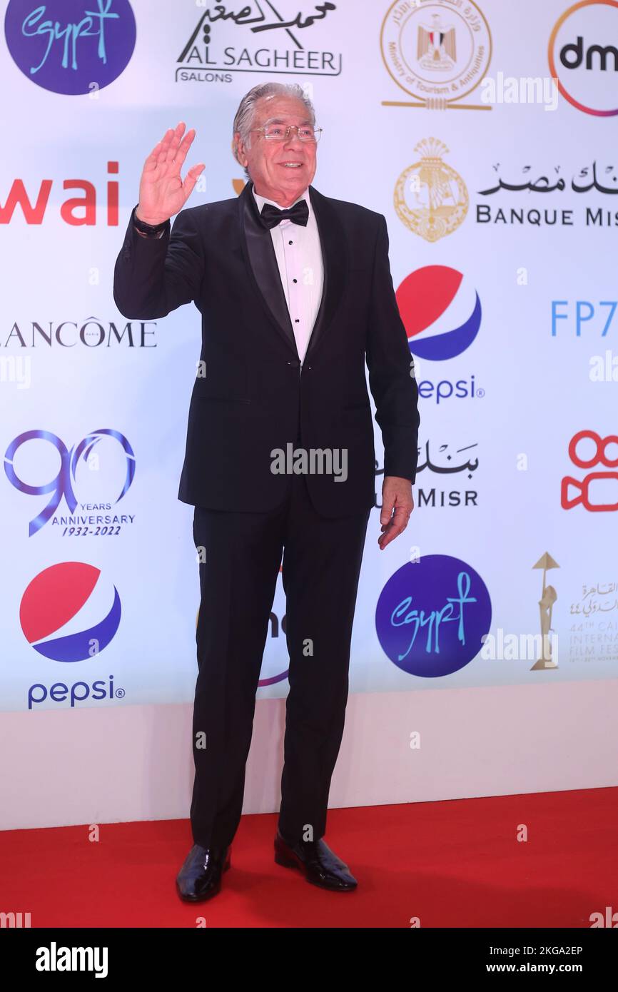 Cairo, Egypt. 22nd Nov, 2022. Egyptian actor mostafa fahmy attends the ...
