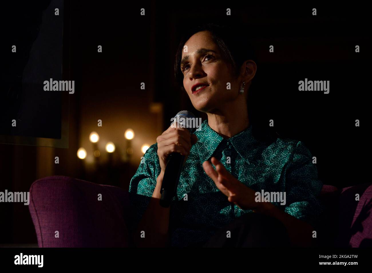 Mexico City, Mexico. 22nd Nov, 2022. Mexican singer Julieta Venegas ...