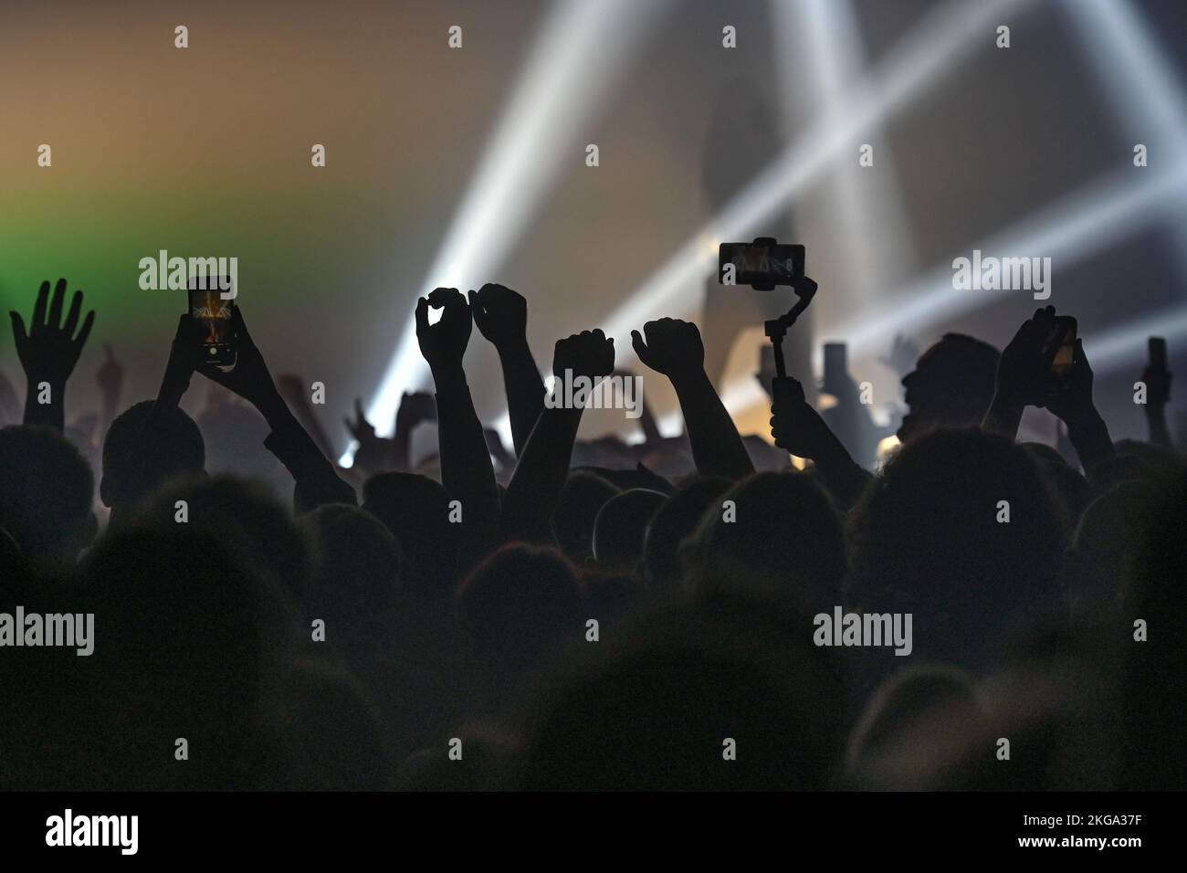 Fans of Sonya Tayurskaya and Ilya Prusikin (Little Big), a Russian rave ...