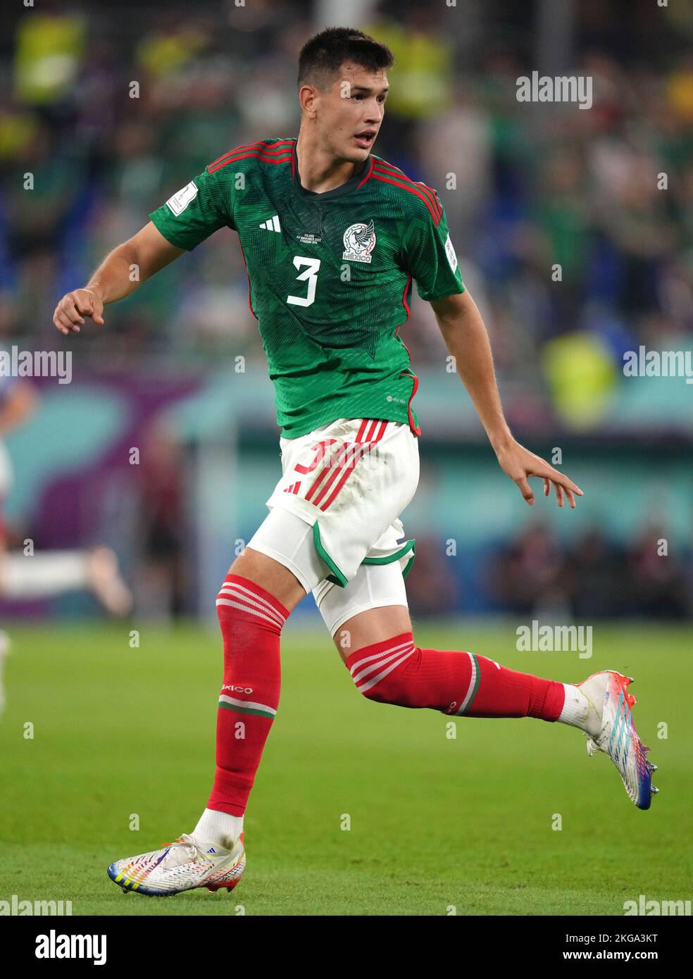 Mexico's Cesar Montes during the FIFA World Cup Group C match at ...