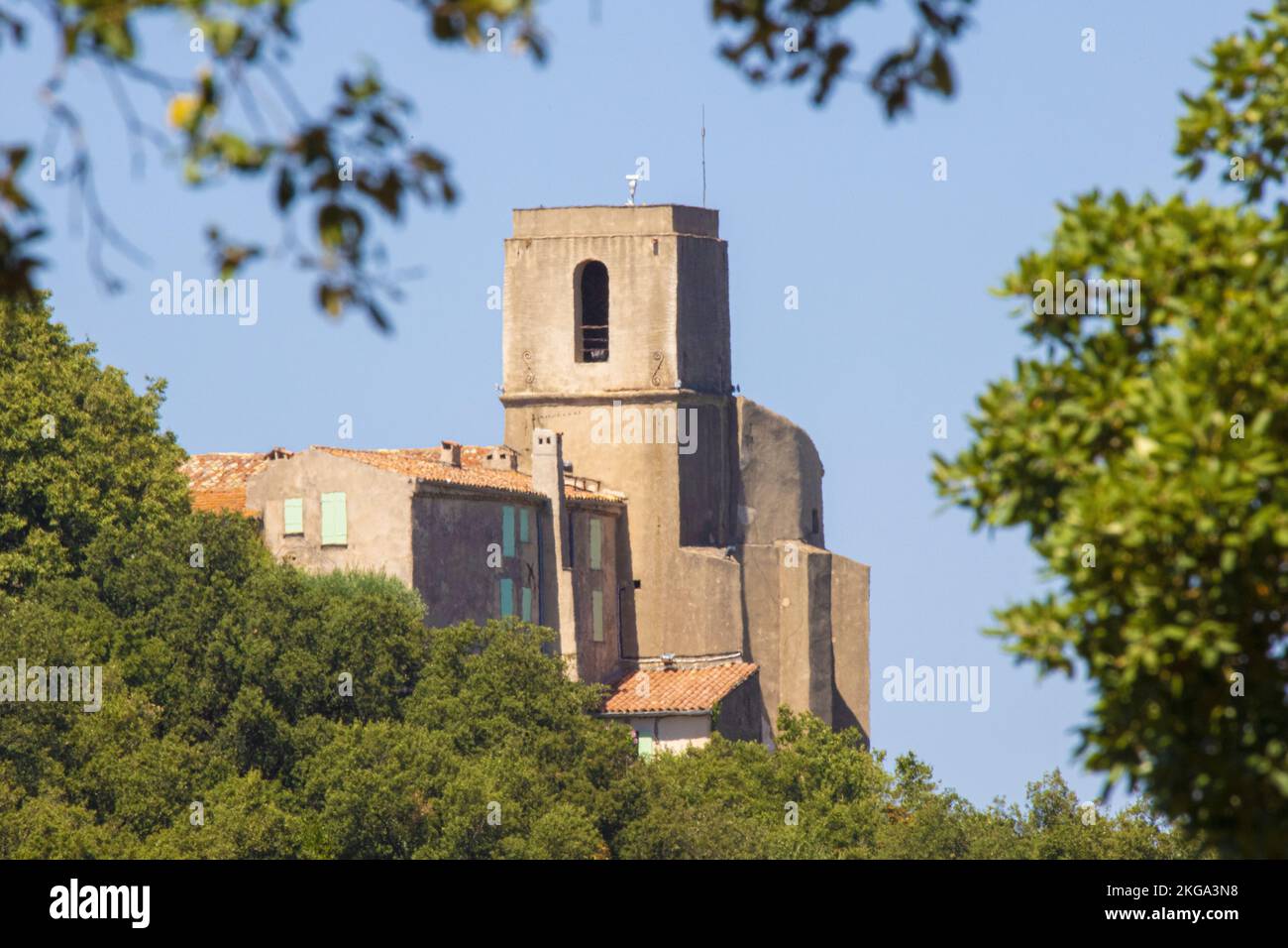 Gassin, village in France, Europe Stock Photo - Alamy