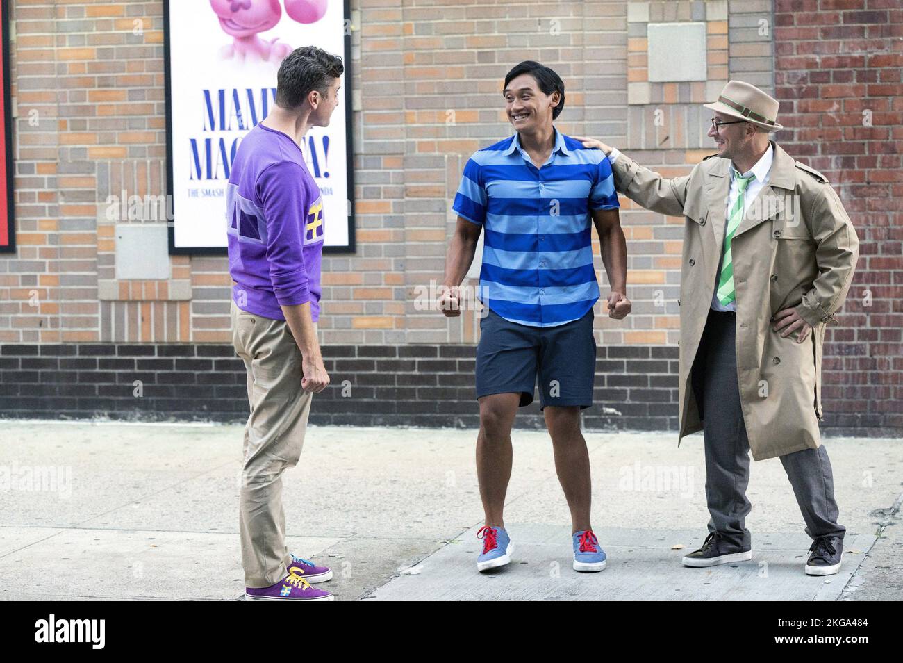 BLUE'S BIG CITY ADVENTURE, from left: Donovan Patton, Joshua Dela Cruz ...