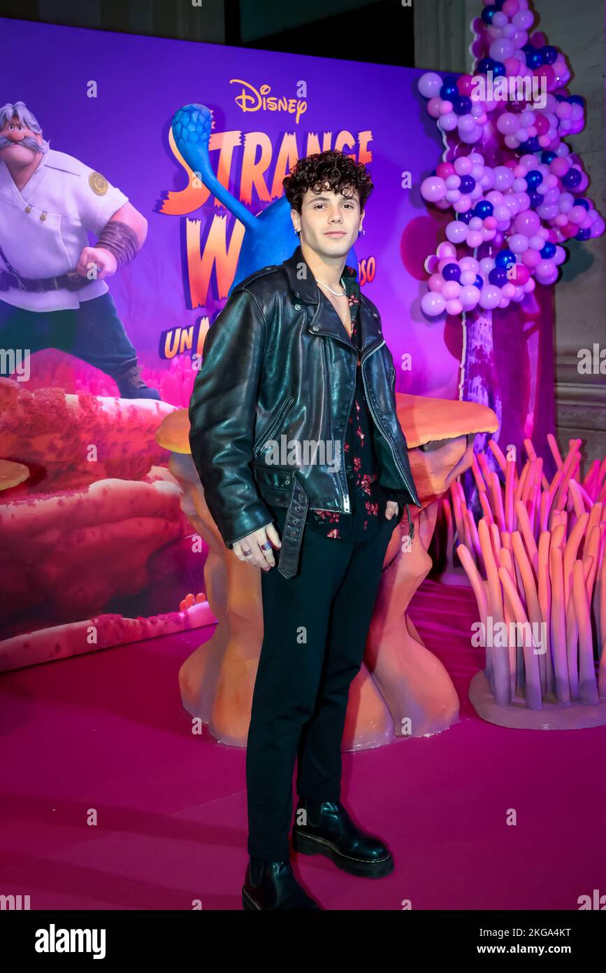 Rome, Italy - 21 Nov 2022: Christian Roberto attend the red carpet of ...