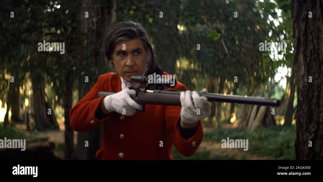 HOUNDED, (aka HUNTED), James Lance, 2022. © Saban Films / courtesy ...