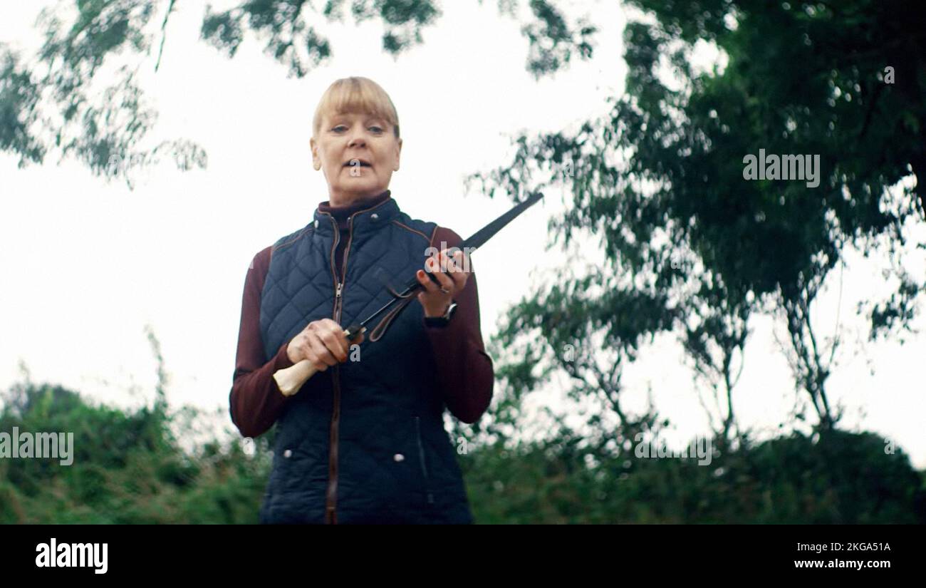 HOUNDED, (aka HUNTED), Samantha Bond, 2022. © Saban Films / courtesy ...