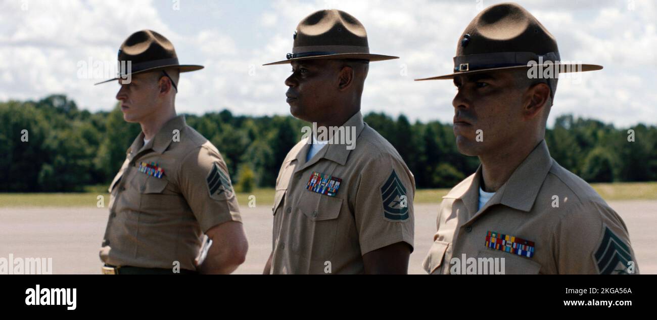 THE INSPECTION, Bokeem Woodbine (center), Raul Castillo (right), 2022 ...