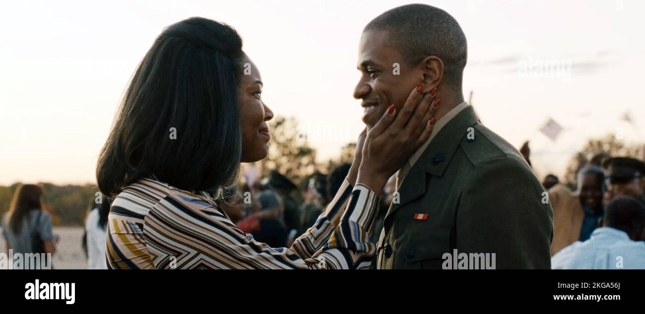 THE INSPECTION, from left: Gabrielle Union, Jeremy Pope, 2022. © A24 ...