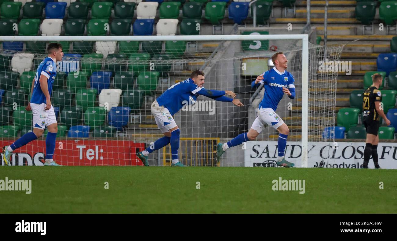 Linfield league 22 23 hi-res stock photography and images - Alamy