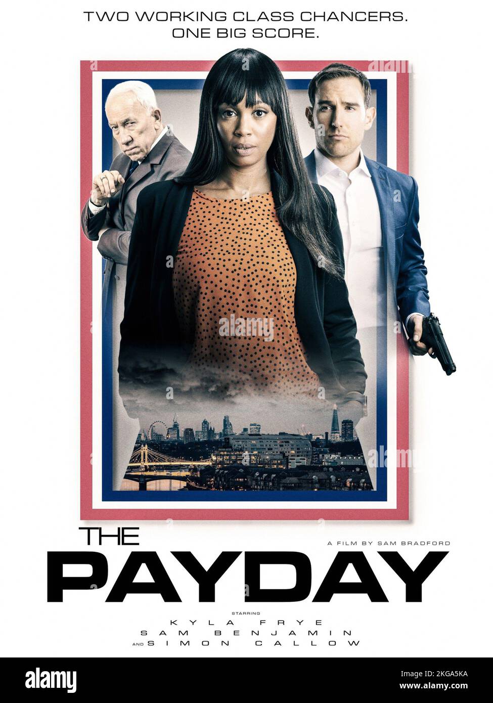 THE PAY DAY, (aka THE PAYDAY), poster, from left: Simon Callow, Kyle ...