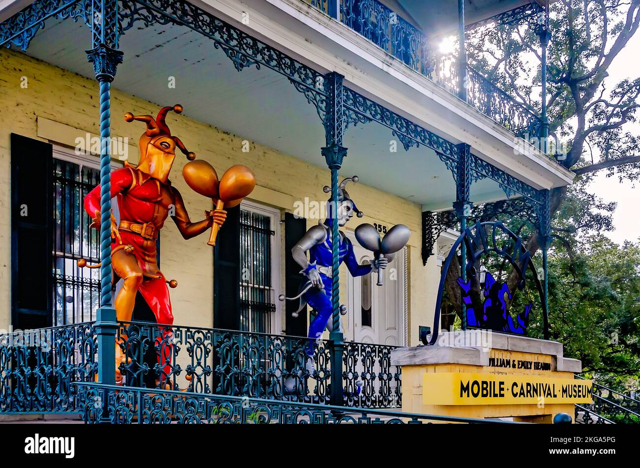 The Mobile Carnival Museum is pictured, Nov. 20, 2022, in Mobile ...