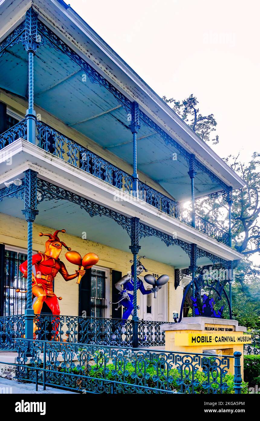 The Mobile Carnival Museum is pictured, Nov. 20, 2022, in Mobile ...