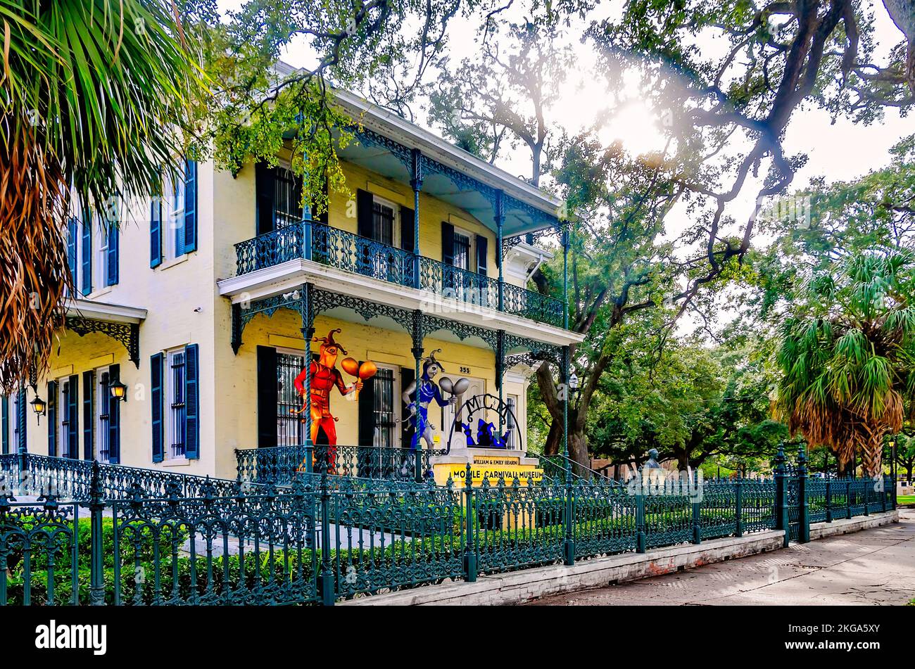 The Mobile Carnival Museum is pictured, Nov. 20, 2022, in Mobile ...