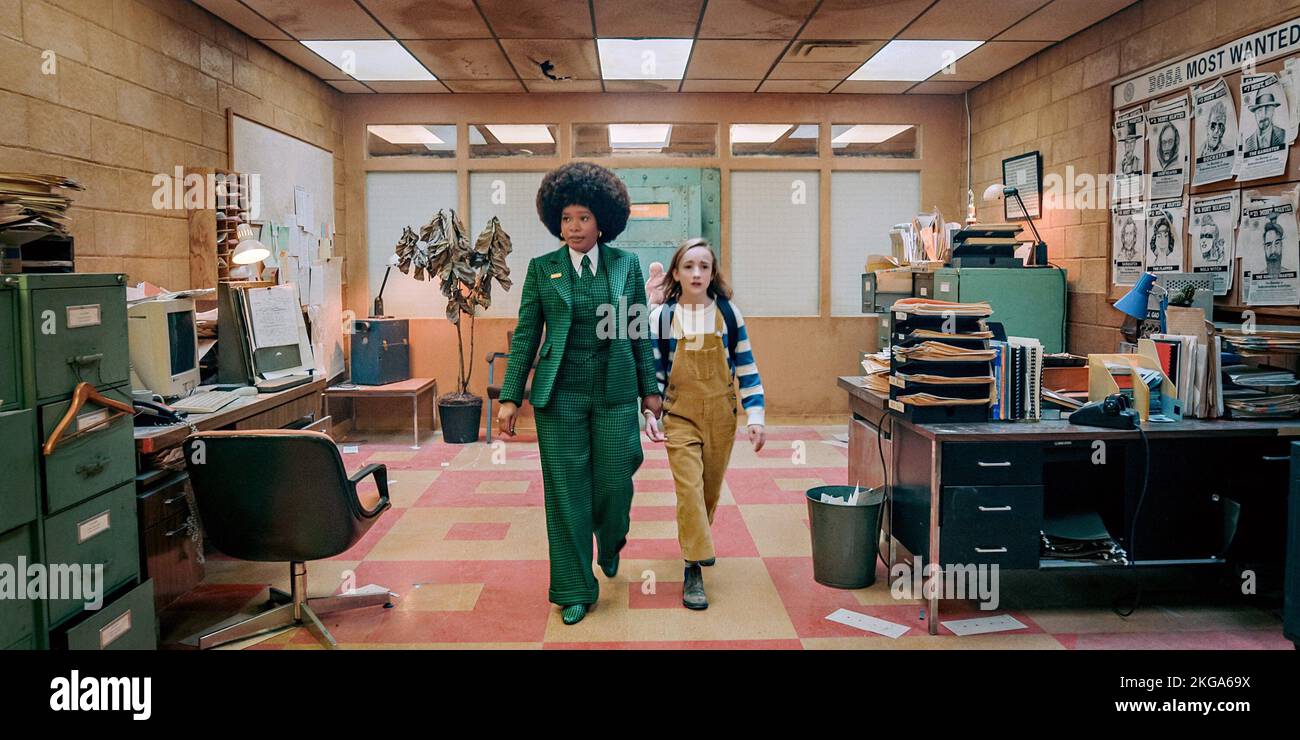 SLUMBERLAND, from left: Weruche Opia, Marlow Barkley as Nemo, 2022 ...