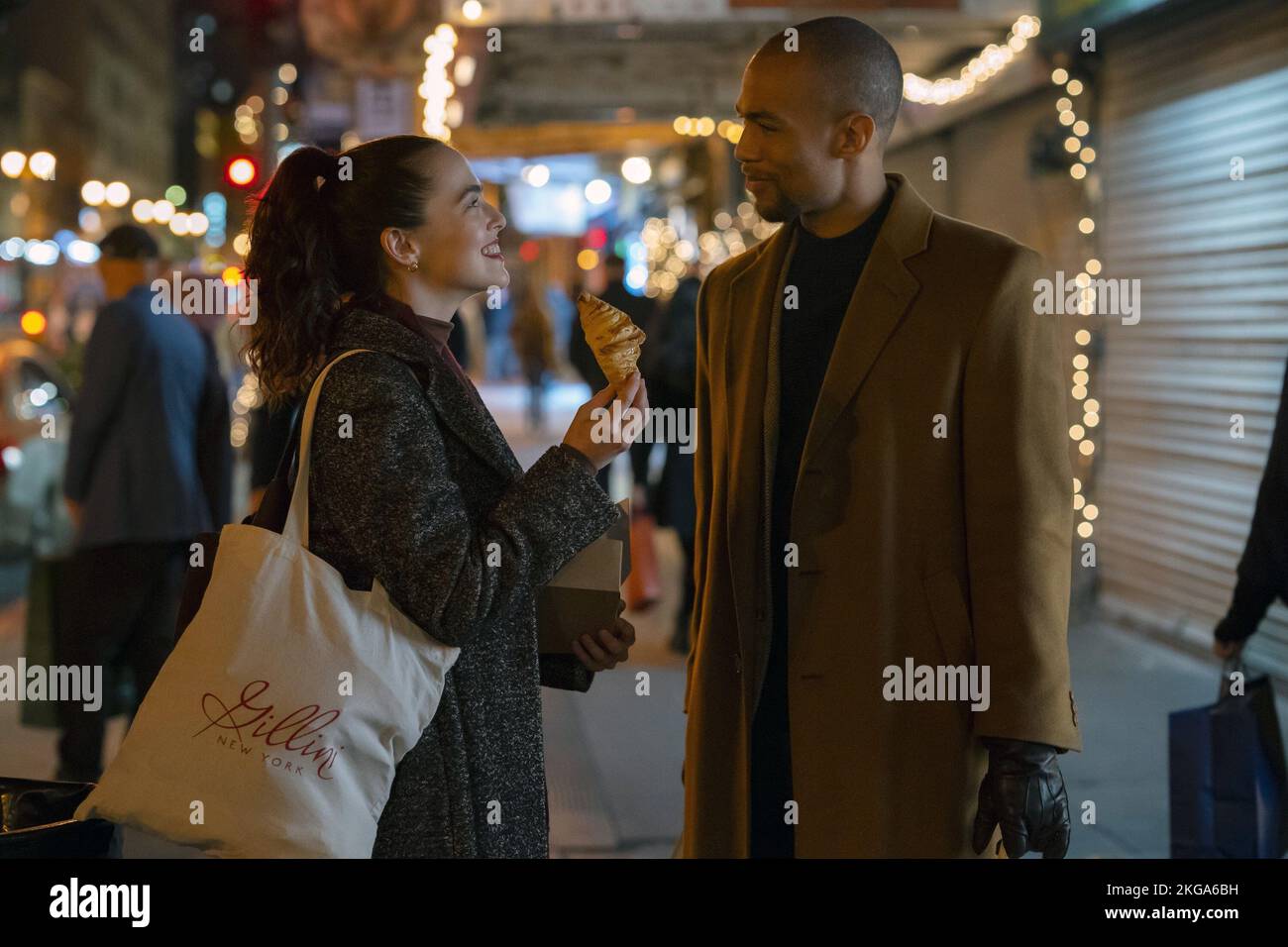 SOMETHING FROM TIFFANY'S, from left: Zoey Deutch, Kendrick Sampson ...