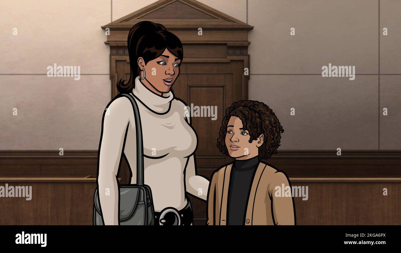 ARCHER, from left: Lane Kane (voice: Aisha Tyler), AJ (voice: Kimberly ...