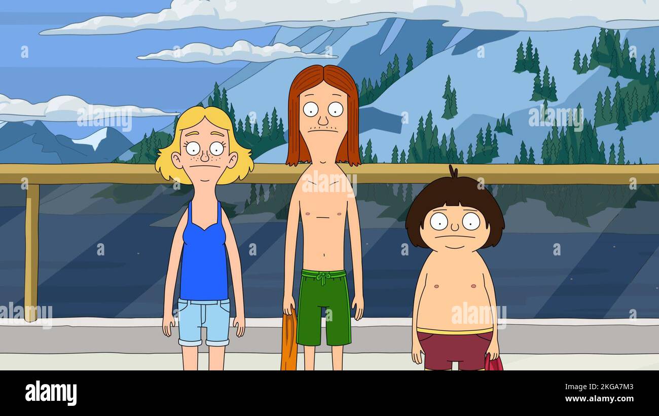 THE GREAT NORTH, from left: Judy Tobin (voice: Jenny Slate), Ham Tobin ...