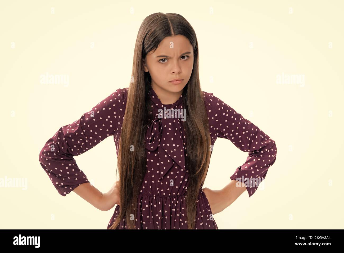 Angry teenage, upset and unhappy negative emotion. Negative emotion of ...