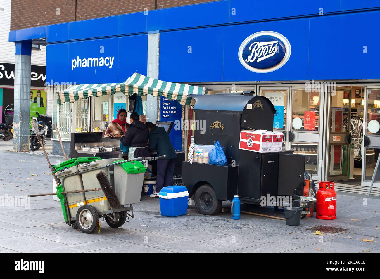Jacket potato stall hi-res stock photography and images - Alamy