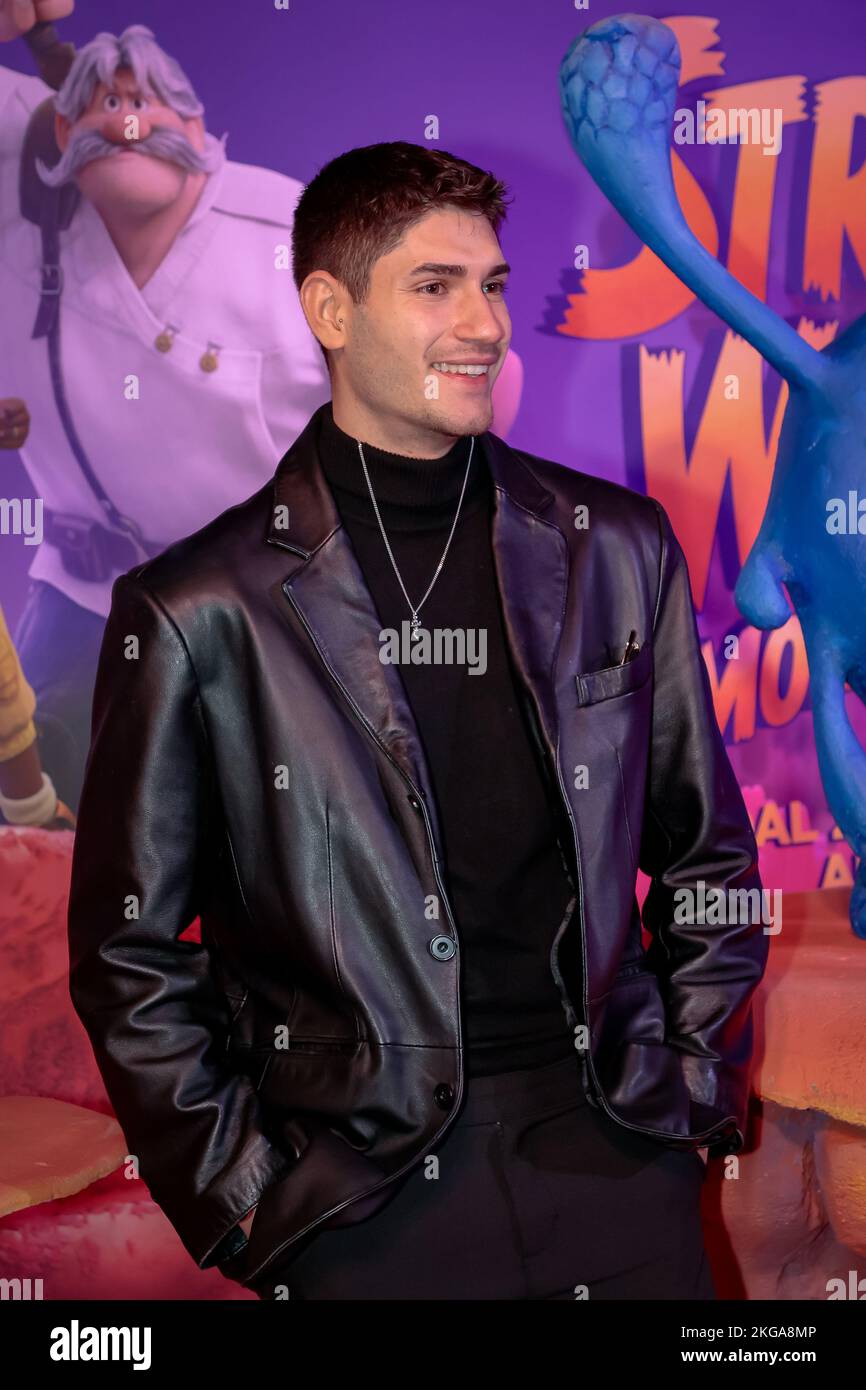 Rome, Italy - 21 Nov 2022: Michelangelo Vizzini attend the red carpet ...