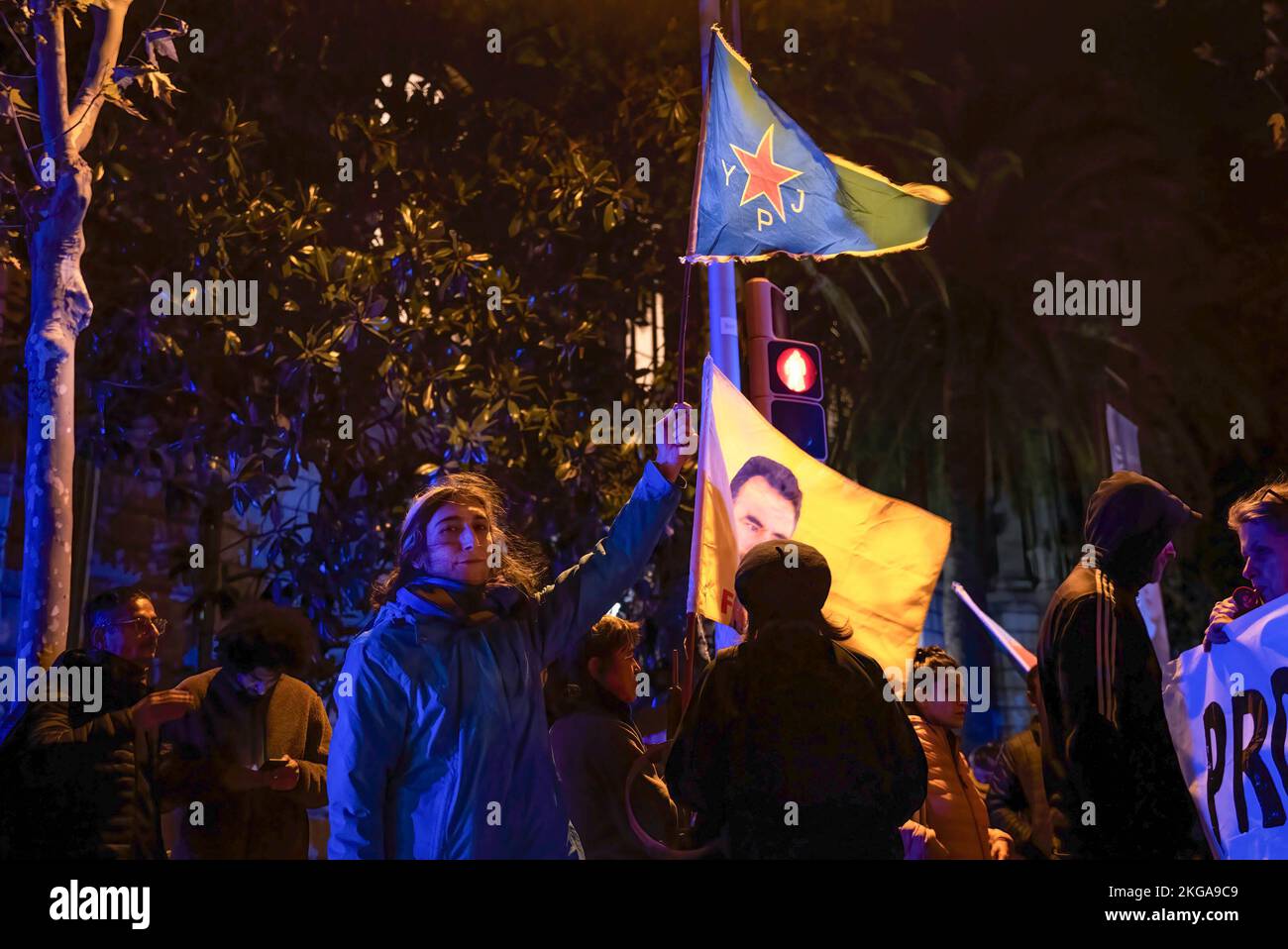 Flag of the womens protection units hi-res stock photography and images ...