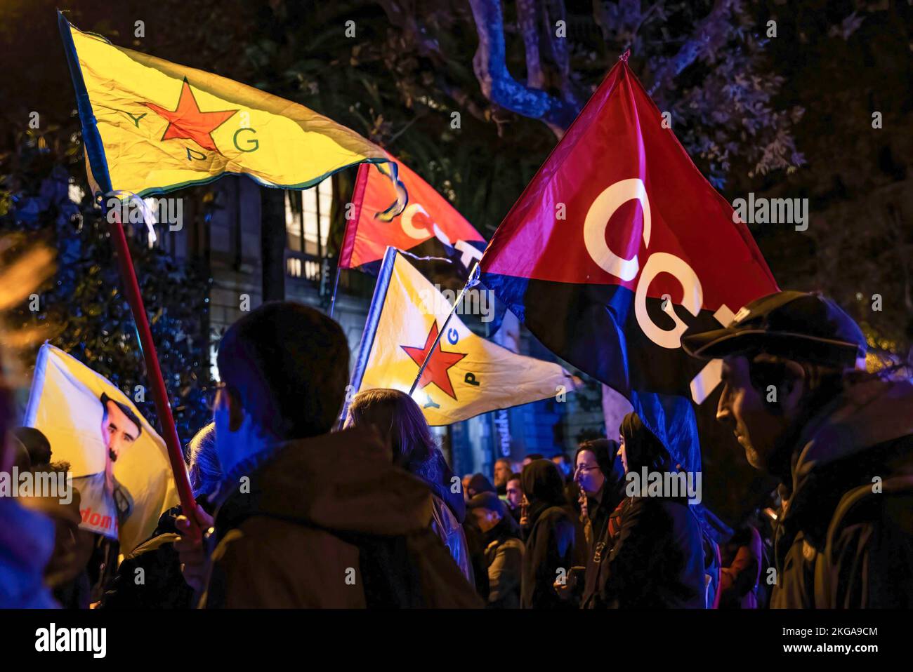 Flag of the womens protection units hi-res stock photography and images ...
