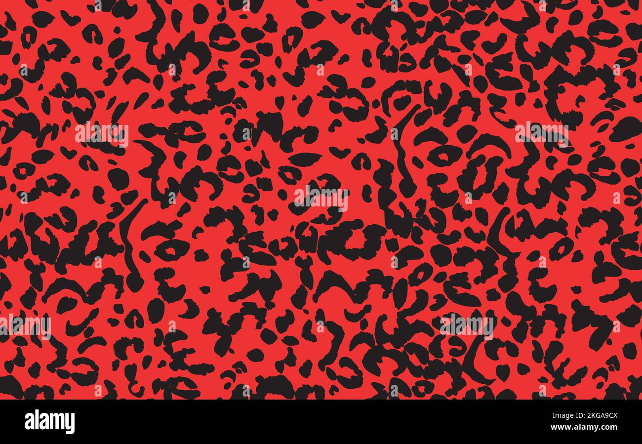 Abstract modern leopard seamless pattern. Animals trendy background ...