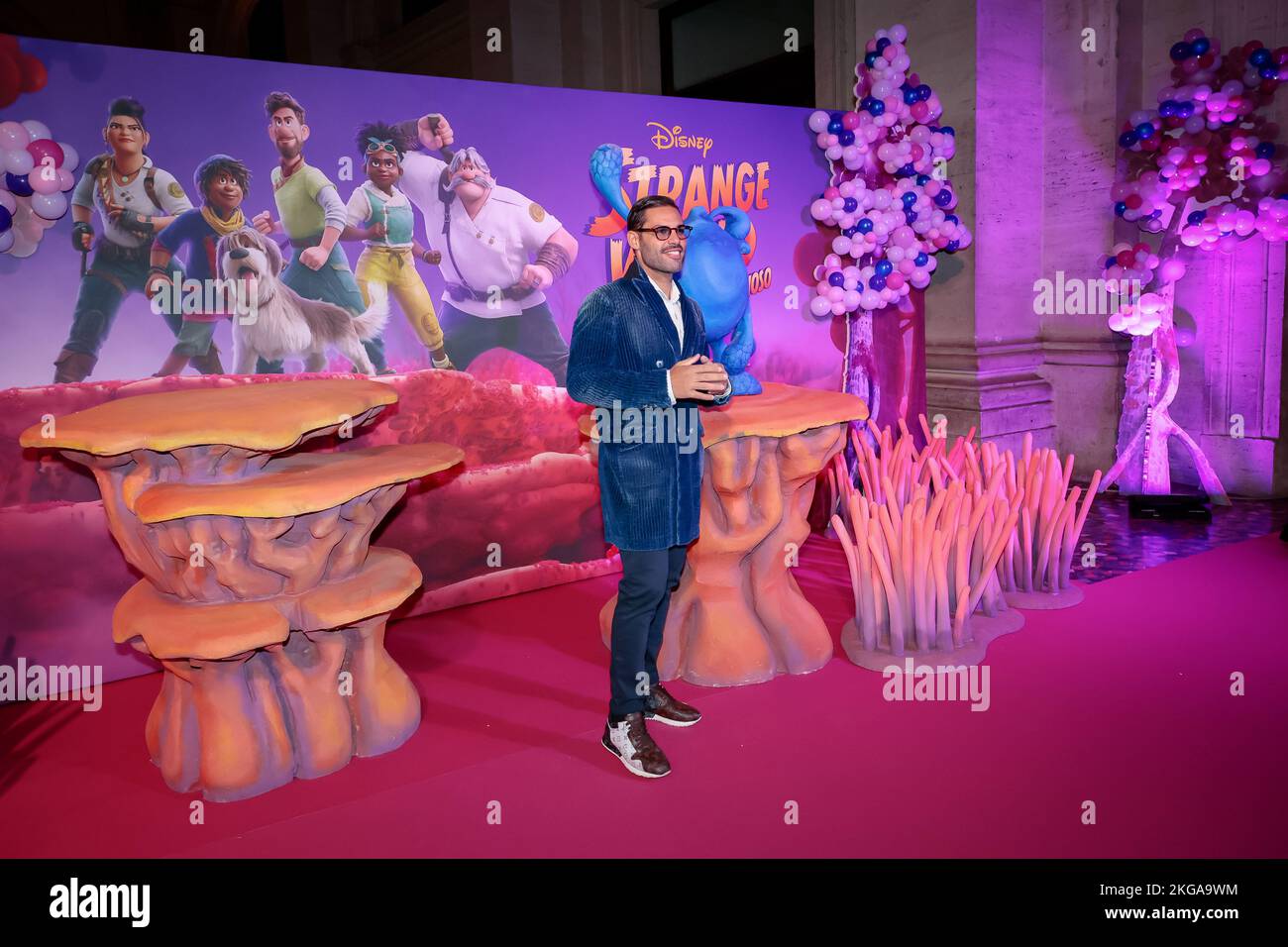 Rome, Italy - 21 Nov 2022: Luigi Busà attends the red carpet of the ...