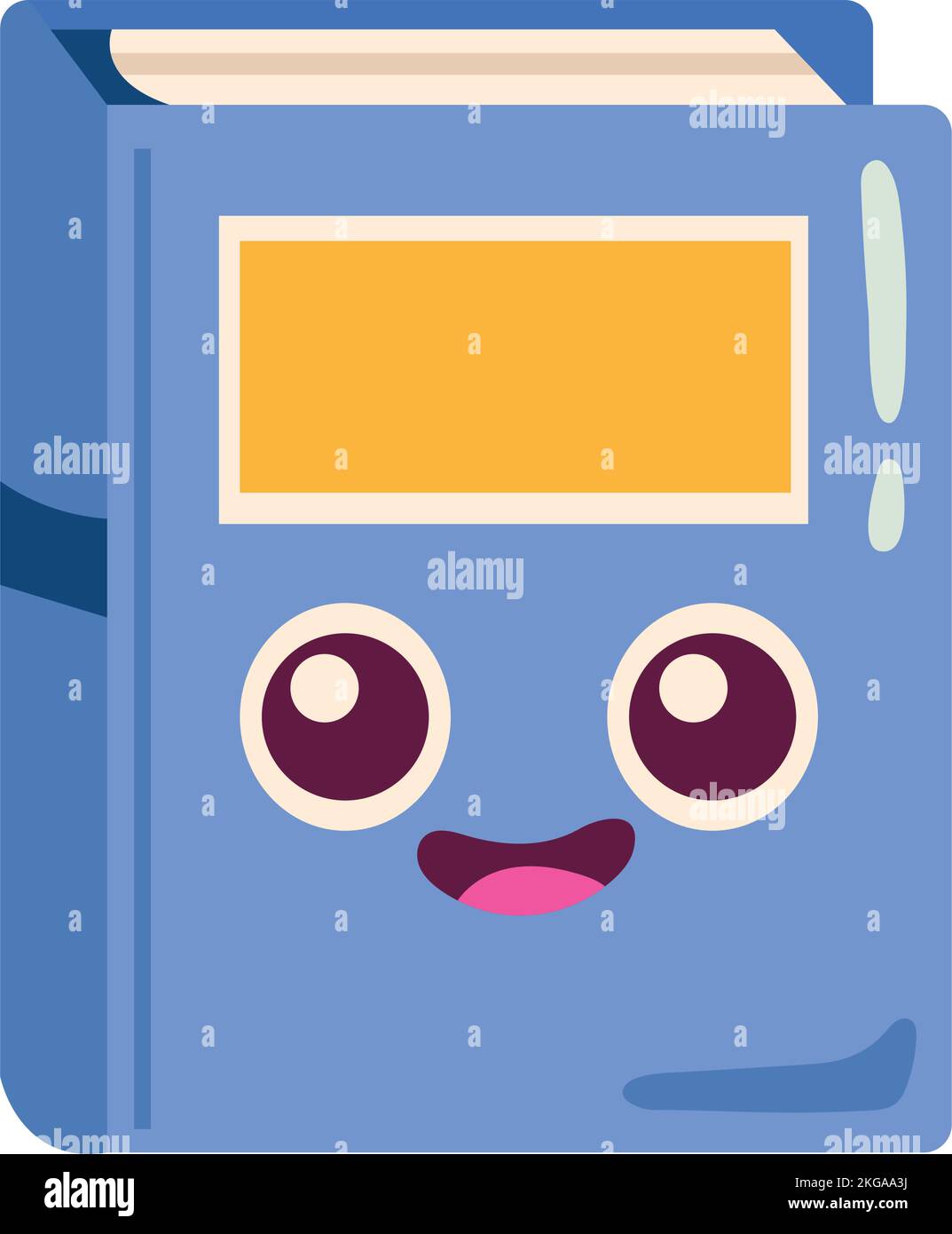 text book kawaii supply Stock Vector Image & Art - Alamy