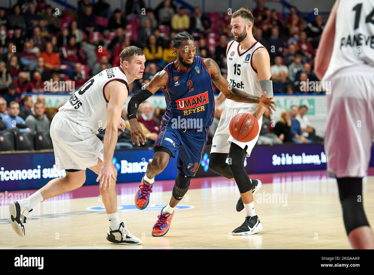 Taliercio Palasport, Venice, Italy, November 22, 2022, Jordan Parks ...