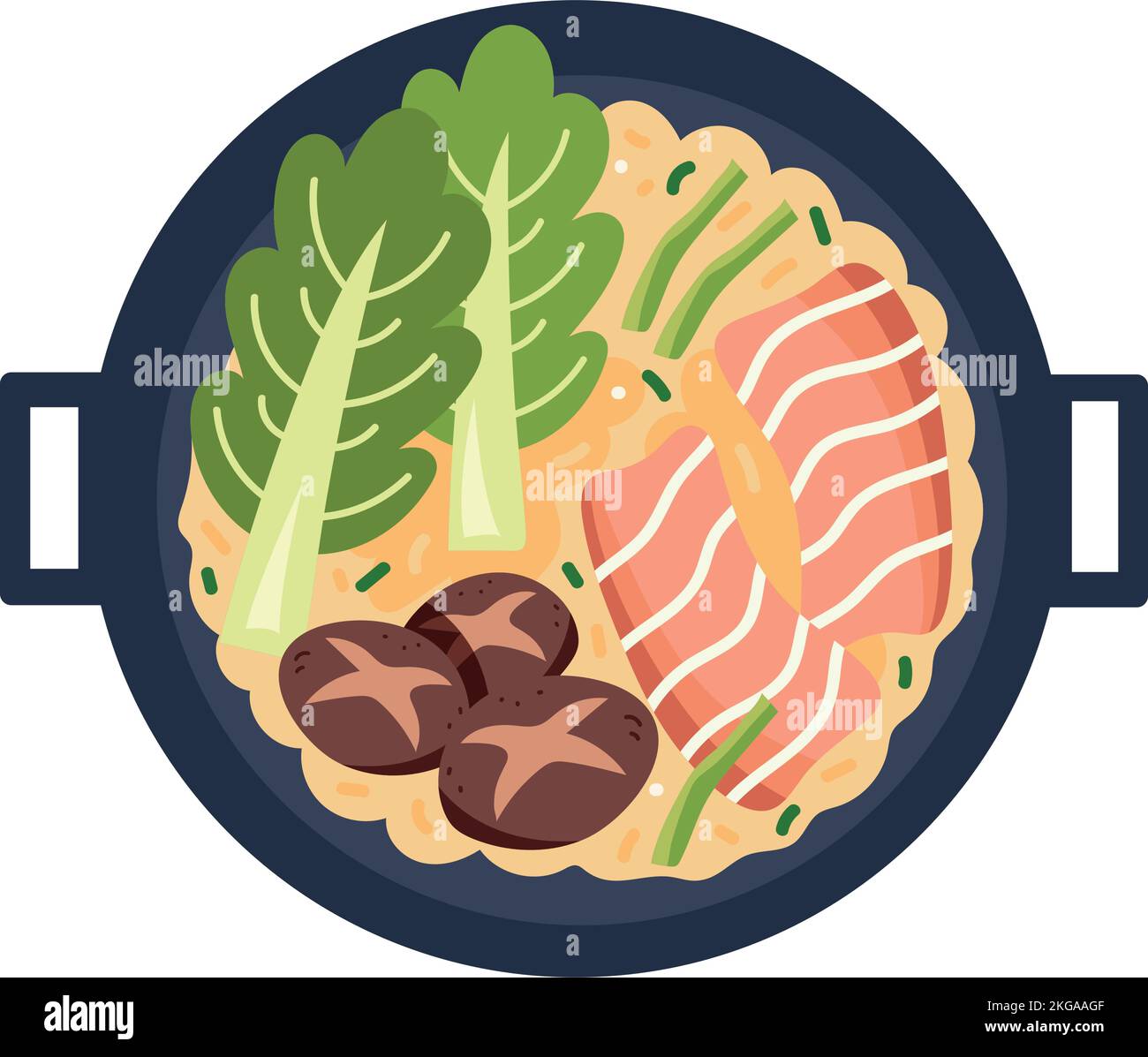 Appetizer kimchi Stock Vector Images - Alamy