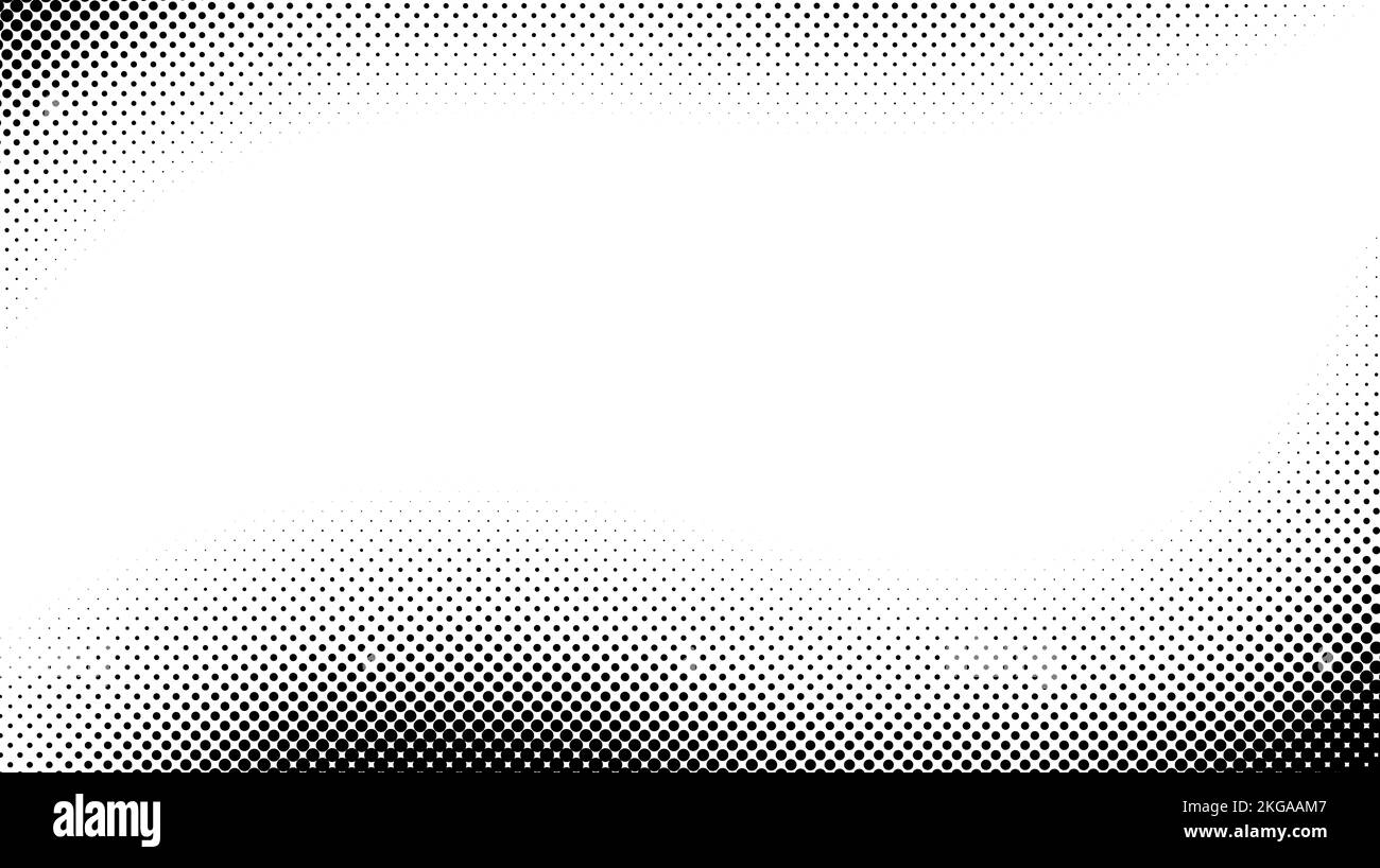 Halftone background. Comic halftone pop art texture. White and black ...