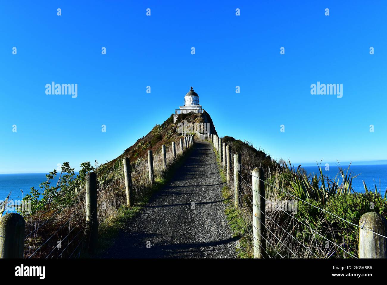 path leading to lighthouse Stock Photo - Alamy