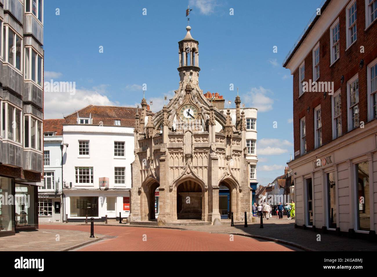 the Market Cross in Chichester town centre, South St, West Sussex ...