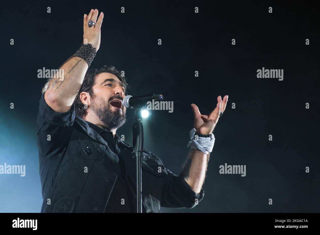 Madrid, Spain. 22nd Nov, 2022. The singer Antonio Orozco performs ...