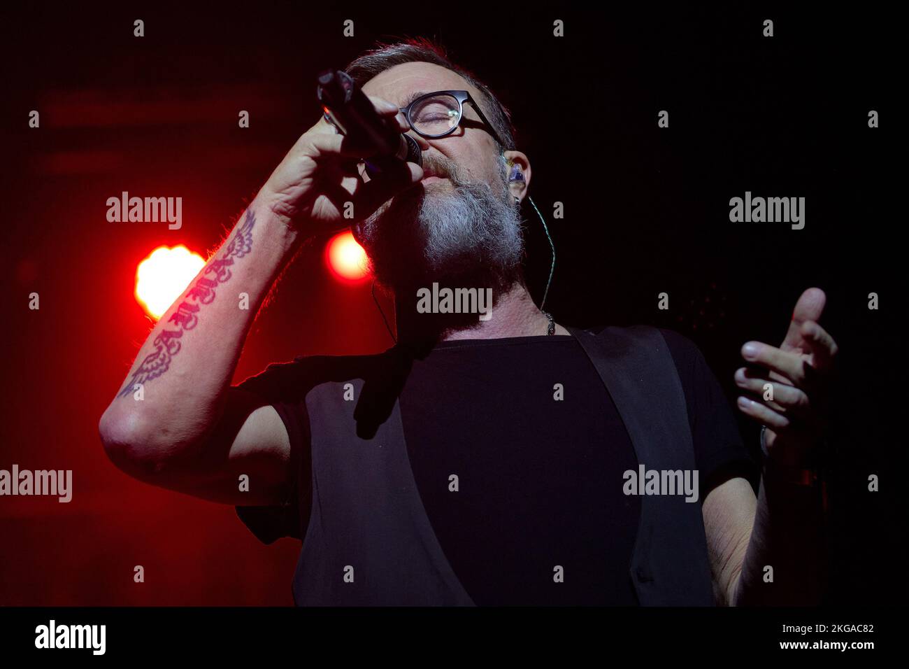 Italy, November 22, 2022Marco Masini during the Italian singer Music ...