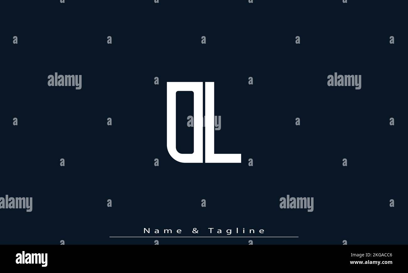 Alphabet letters Initials Monogram logo OL , LO Stock Vector Image ...