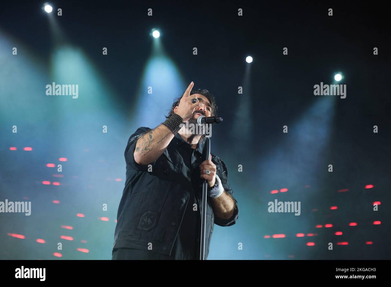 Madrid, Spain - 22 Nov 2022, The singer Antonio Orozco performs during ...
