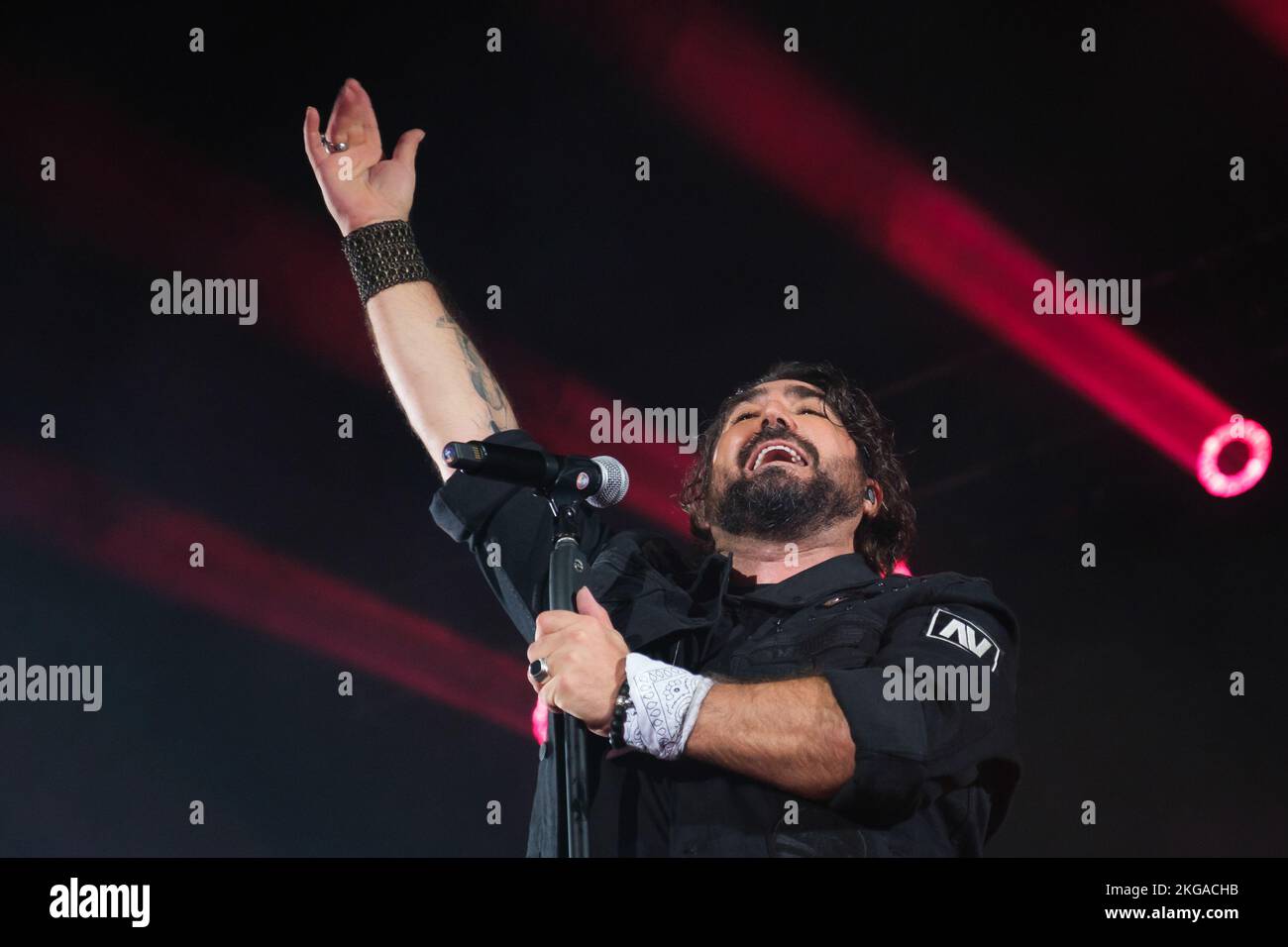 Madrid, Spain - 22 Nov 2022, The singer Antonio Orozco performs during ...