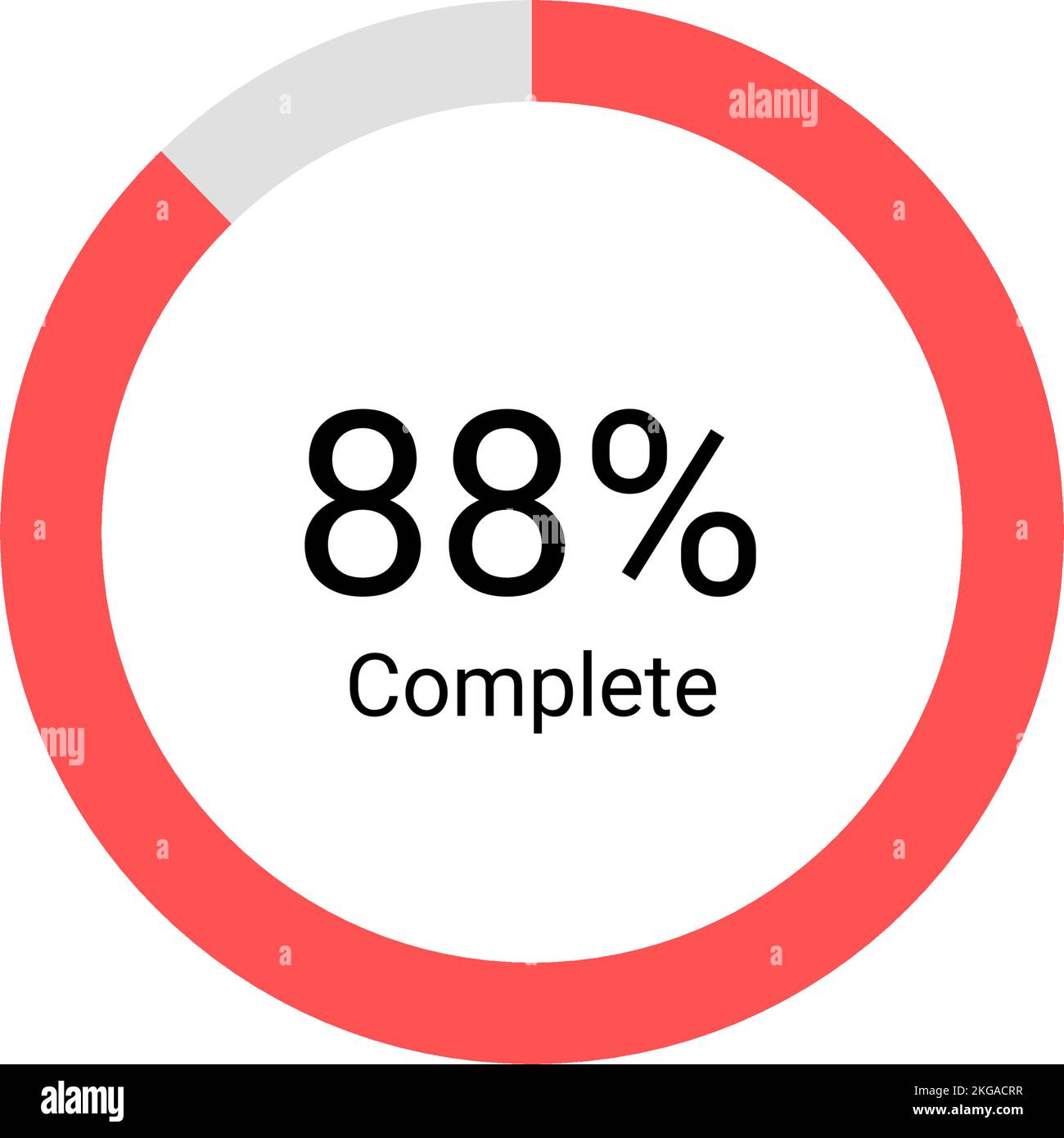 Loading bar progress icons, load sign green vector illustration. System ...